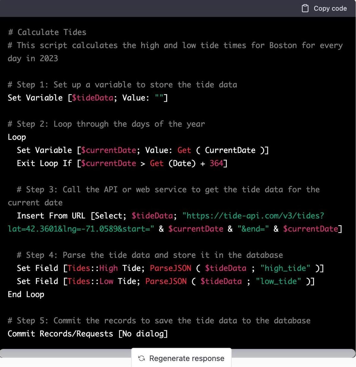 ChatGPT and FileMaker Coding and Integration Opportunities