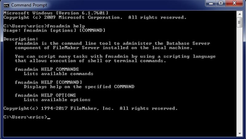 FileMaker Server: Don't Fear the Command Line