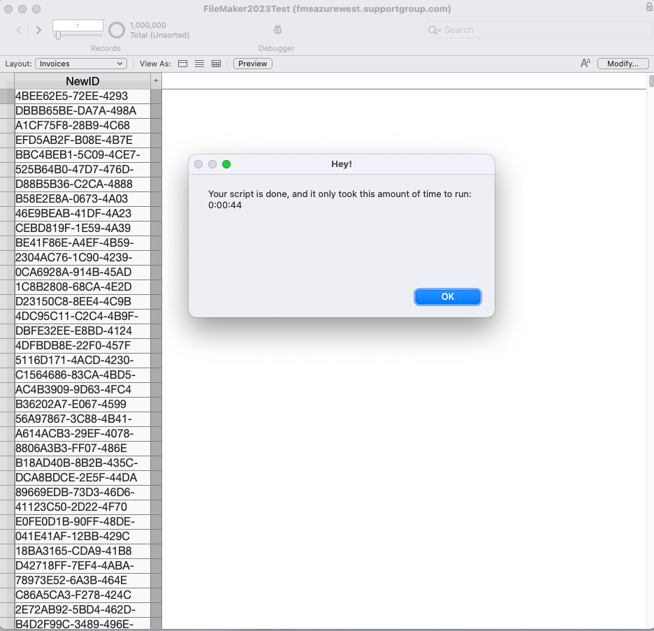 FileMaker 2023: Perform Script On Server with Callback