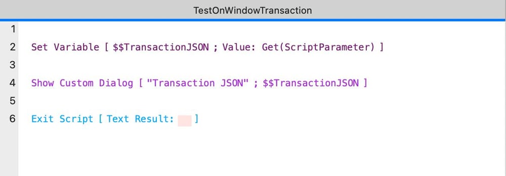 FileMaker 2023: OnWindowTransaction Script Trigger