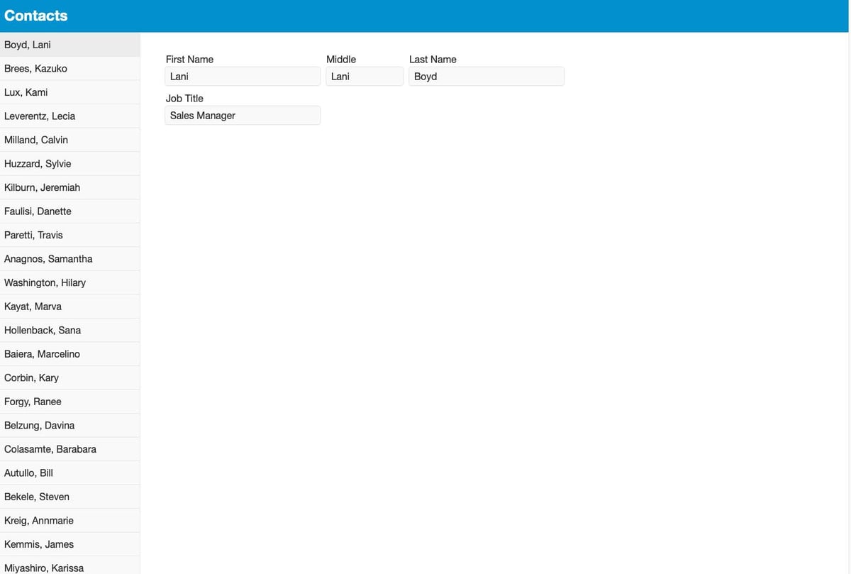 How To Design a FileMaker CRM
