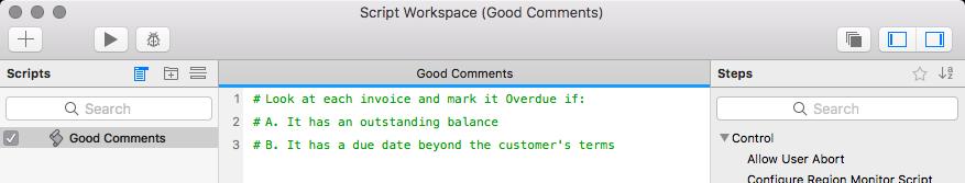 Seven Tips for FileMaker Scripts